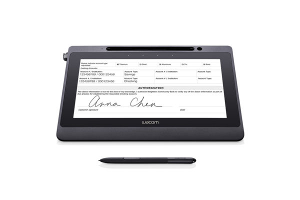 Wacom DTU-1141B | Professional Signature Pad from Steadlands
